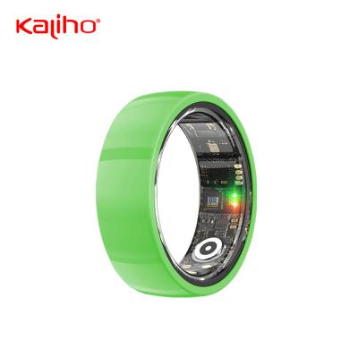 China Waterproof IP68 Stainless Steel Health Tracking Ring Sleep Multi-Sport Modes No Display Memory 128kb ROM 4Mb RAM for sale
