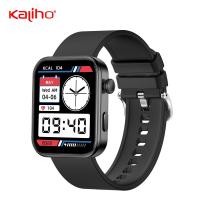 China 1.83inch large full touch screen digital body skin temperature sensor square dial custom gps tracking caller id HK5 smart phone calling J11 watch call function access control ladies female kids for sale