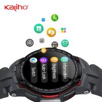 China OEM ODM 1.28inch digital water resistant weight lifting heart rate monitoring custom gps tracking caller id smart phone calling V6 watch alarm clock smart home sports digital watches for sale