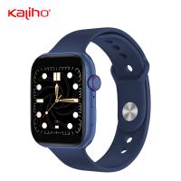 China 1.44inch large full touch screen digital body skin temperature sensor square dial custom gps tracking caller id GTS2 smart phone calling S9 watch call function access control ladies female kids for sale