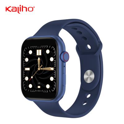 China 1.44inch large full touch screen digital body skin temperature sensor square dial custom gps tracking caller id GTS2 smart phone calling S9 watch call function access control ladies female kids for sale