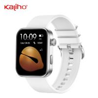 China 1.83inch large full touch screen digital body skin temperature sensor square dial custom gps tracking caller id HK7 smart phone calling J11 watch call function access control ladies female kids for sale