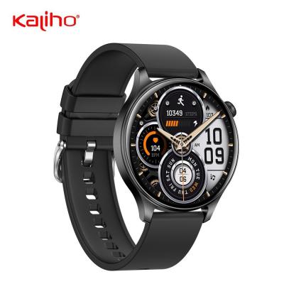 China 1.46inch IP68 sedentary reminder weather custom Btalk 3 Plus smart phone calling J12 watch bracelet special crowd intelligent control sleep optimization CID caller identification for sale