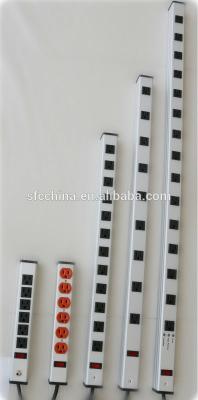 China UL C-UL Certified E336749 Industrial Bench Power Strip 15A 125V 6 Outlet for sale