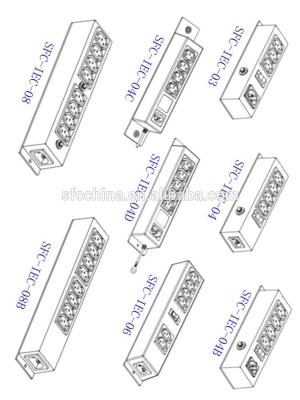 China IEC 320 C14 to 6x C13 Power Strip PDU 10A 250V Rackmount for sale