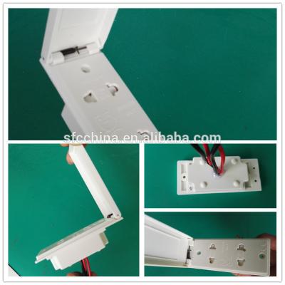 China Double Shaver Socket for Mirror 110V 240V Bathroom Shaver Outlet for sale