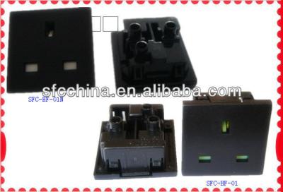 China UK BS1363 Approved ITS-BS Power Socket 13A 250V White for sale
