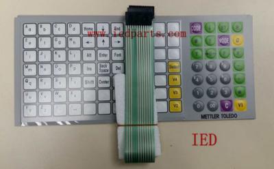 China For Mettler Toledo 8442 new English keyboard for 3610 3610S F610 balance for sale