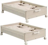 China Tableware Storage Under Bed Drawers with Heavy Duty Wooden Containers and Logo Acceptable for sale