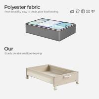 China Tableware Storage Under Bed Drawers with Heavy Duty Wooden Containers and Logo Acceptable for sale