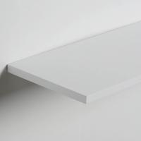 China 60X20 White Wood Wall Decorative Floating Book Shelf for Home Decor Bathroom Function for sale