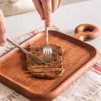 China Wooden Bread Pizza Tray Set of 2 Custom Size and Laser Engrave Printing for Kitchen for sale