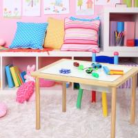 China Wooden Sensory Table with 3 Bins for Toddlers Stand Classification Non-folding Rack for sale