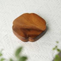 China Customized Nut Box Grape Plate Serving Tray for South American Walnut Burned Printing for sale