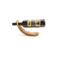 China Custom Size and Color Service for Stamping Printing Handling Olive Wood Bottle Holder for sale