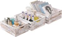 China 11.25x7.75x4.5'' Pine Wooden Crates and Boxes for Customized Home Decorations for sale
