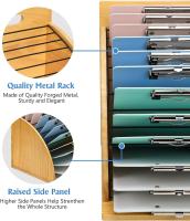 China Multifunction Wooden Clipboard Organizer for Classroom and Office Wooden Lockable for sale