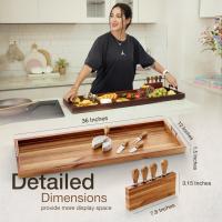 China Large Wooden Serving Board Perfect for Displaying and Serving Your Favorite Cheeses for sale