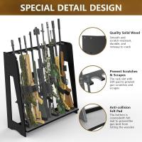 China Storage Holders Racks Bathroom Vertical Shotgun Display Stand for Home or Garage Safe for sale