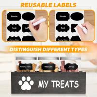 China Functional Design Airtight Pet Food Organizer for Easy Access and Storage 6.2*6.2*4.48 for sale