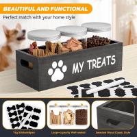 China Functional Design Airtight Pet Food Organizer for Easy Access and Storage 6.2*6.2*4.48 for sale