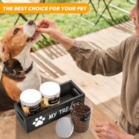 China Functional Design Airtight Pet Food Organizer for Easy Access and Storage 6.2*6.2*4.48 for sale