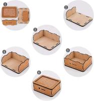 China Wooden Piggy Bank with Counter A Fun and Functional Way to Reach Your Savings Goals for sale