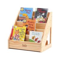 China Living Room Front-Facing Kids Bookshelf for Toddlers 1-5 Years Handle and Custom Size for sale