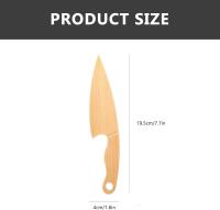 China Customized Logo Wooden Knives for Pretend Play Food Toy Learning Tools Customized Size for sale