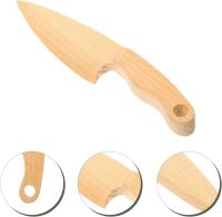 China Customized Logo Wooden Knives for Pretend Play Food Toy Learning Tools Customized Size for sale