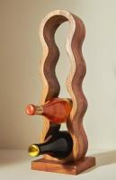 China Solid Wood Wine Storage with Custom Logo Large Size Silk-Screen Printing Custom Order for sale