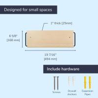 China Wall Mounted Wooden Modern Slim and Small Shoe Storage Solution for Shoes in Kitchen for sale