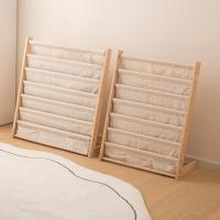 China 6 Tier Kids Book Rack for Bedroom Product Shelf Wood Book Storage Shelf Display for sale