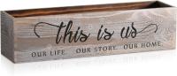 China Wooden Rectangular Planter Box for Rustic Centerpieces Customized Logo Acceptable for sale
