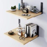China Wooden Floating Shelves for Modern Wall Display in Stylish Living Room for sale
