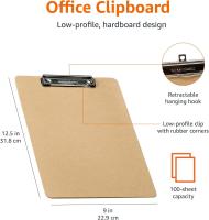 China Customized Size Material Size Color Mdf A4 Clipboards Personalized Sublimation Blanks for sale