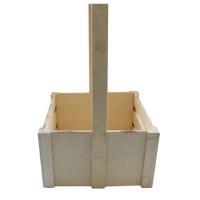 China Custom Antique Wooden Pine Storage Baskets for Portable Fruit Organization for sale