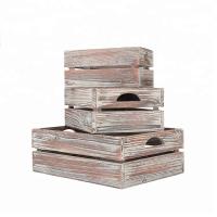 China Customized Logo Acceptable Hot Item Rural Wind Simple and Useful Handmade Wooden Craft for sale