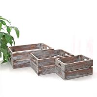 China Customized Logo Acceptable Hot Item Rural Wind Simple and Useful Handmade Wooden Craft for sale