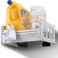 China Transform Your Laundry Room with this Wall-Mounted Wooden Detergent Holder and Shelf for sale