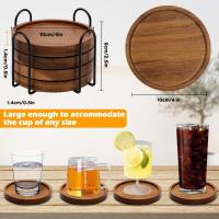 China Customized Logo Acceptable Drink Coasters for Table Mats Pads Table Decoratio for sale