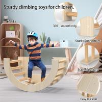 China Save Space Wooden Toys Climbing Arch for Sensory Table and Storage Holders Racks for sale