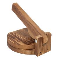 China 10 Inches Acacia Wood Tortilla Press Maker for Homemade Mexican Tortillera Guaranteed for sale
