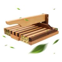 China 10 Inch Square Wood Flour Tortilla Press for Homemade Taco and More Custom Logo Acceptable for sale