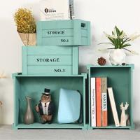 China Wooden Towel Nesting Crates Rustic Small Pine Wood Crates for Rustic Home Display for sale