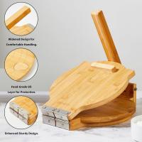 China 10 Inch Diameter Bamboo Tortilla Press Maker Customized for Homemade Mexican Tortillas for sale