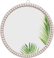 China Hotel Home Bathroom Decoration Wood Bead Home Decorative Wall Hanging for Bedroom Nursery for sale