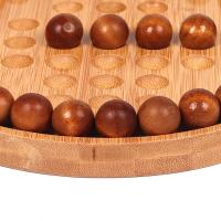 China Customized Logo 202407 Bamboo Single Independent Chess Table Game for Adult and Children for sale