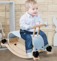 China Mail Packing Y Wooden Kiddie Ride Horse Montessori Educational Activity for Toddlers for sale