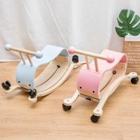 China Mail Packing Y Wooden Kiddie Ride Horse Montessori Educational Activity for Toddlers for sale